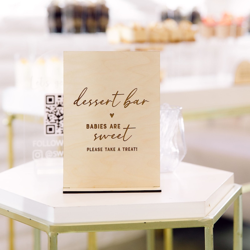 Dessert Bar Sign - Etsy