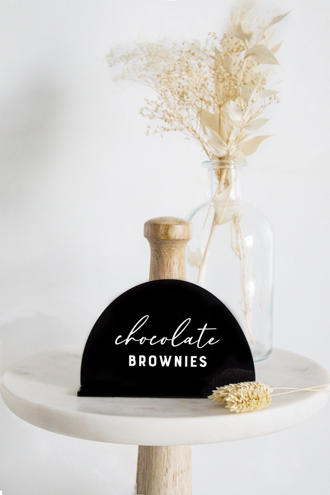 Acrylic Buffet Food Name Sign, Food Table Tent Card, Food Tag, Cute ...