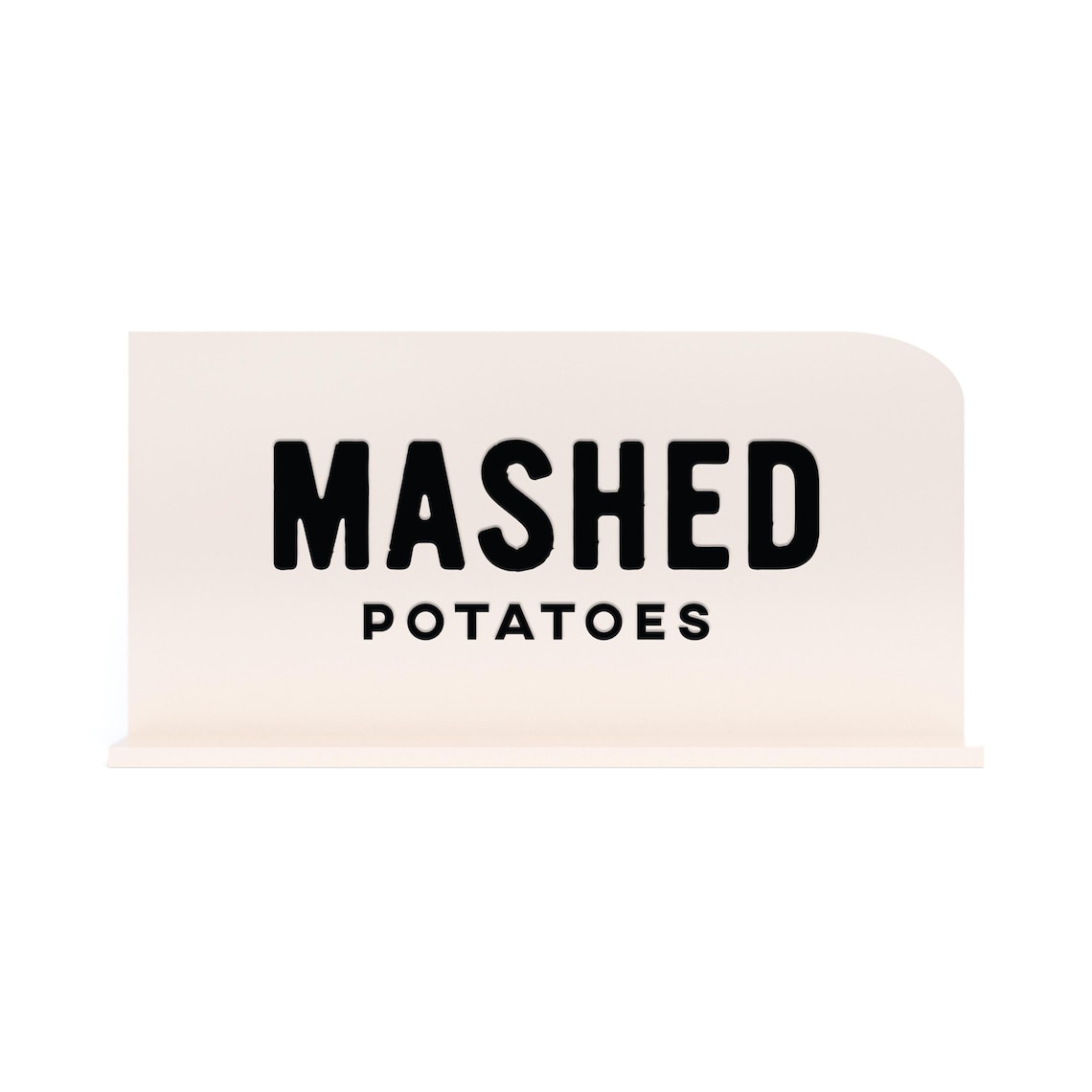 Modern Acrylic Buffet Food Name Sign, Food Table Tent Card, Food Tag ...