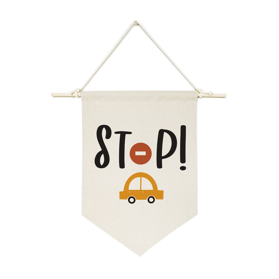 Stop Sign Car Collection Hanging Wall Canvas Banner and Wall Decor for ...