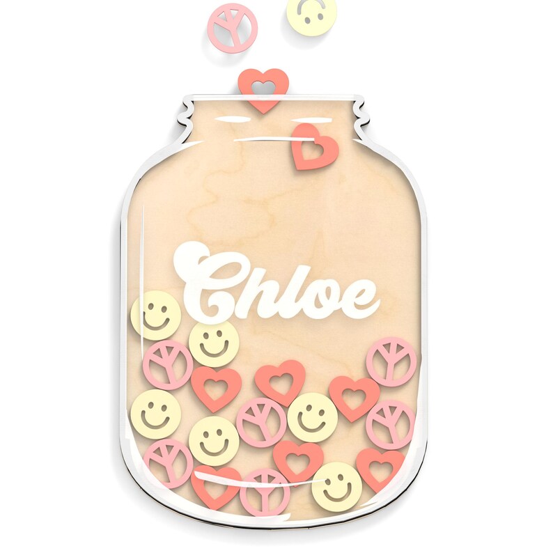 Personalized Groovy Reward Jar for Kids, Potty Training, Kindness ...