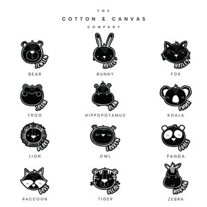 Personalized Name Animals Acrylic Bag Tag, Back to School, Backpack Tag ...