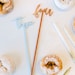 Custom Number Birthday Drink Stirrers, Anniversary, Party Decor ...