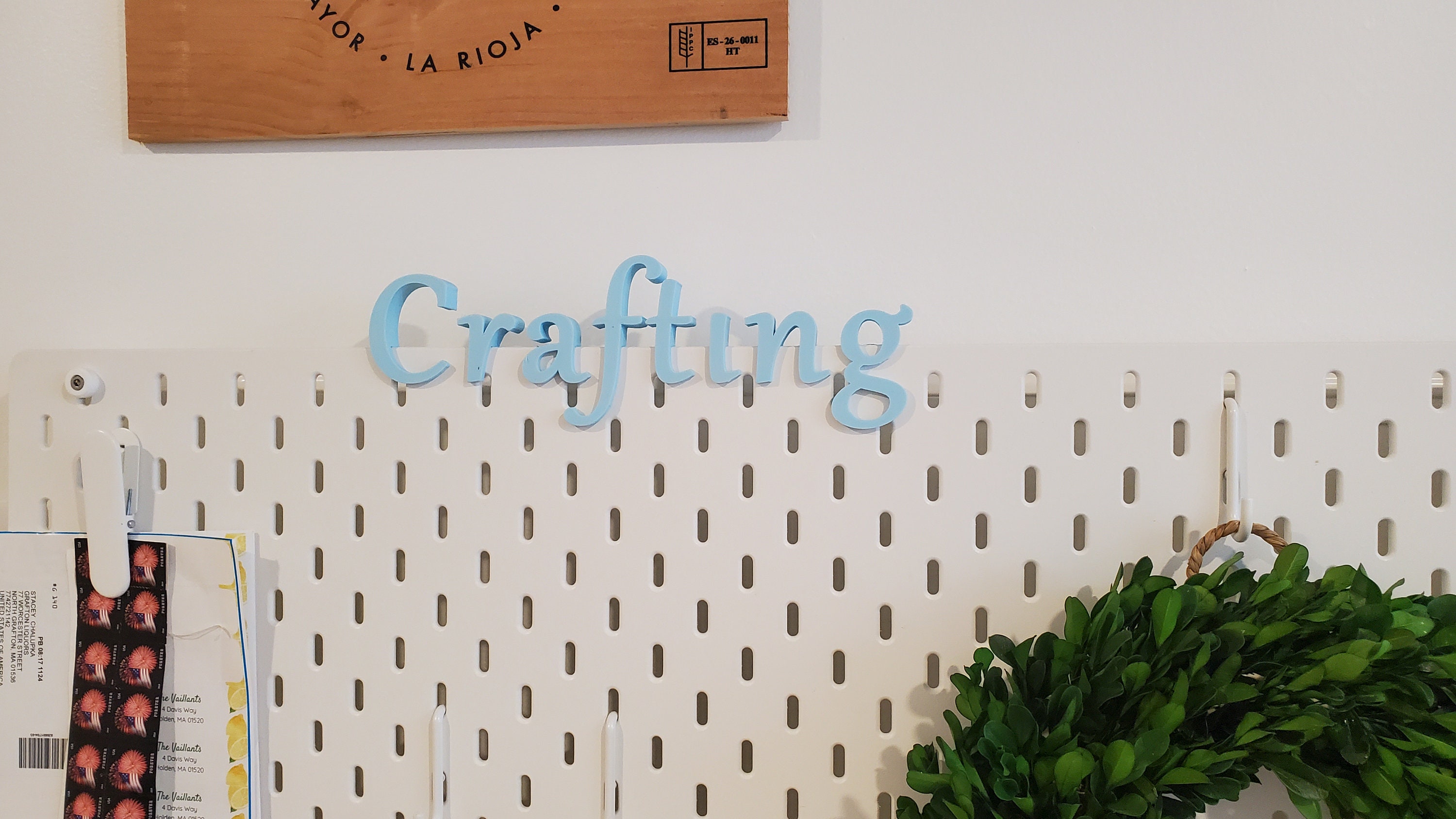 Crafting Craft Decor Sign for Pegboard/skadis - Etsy