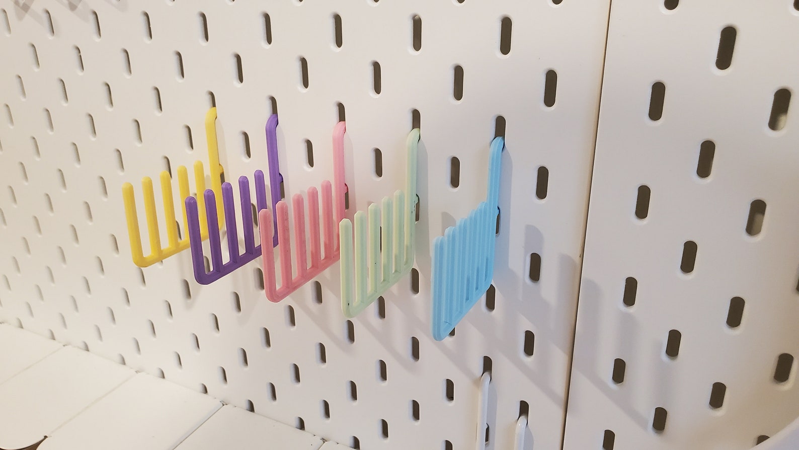 3D Printer Files for IKEA SKADIS Pegboard Hooks and | Etsy UK