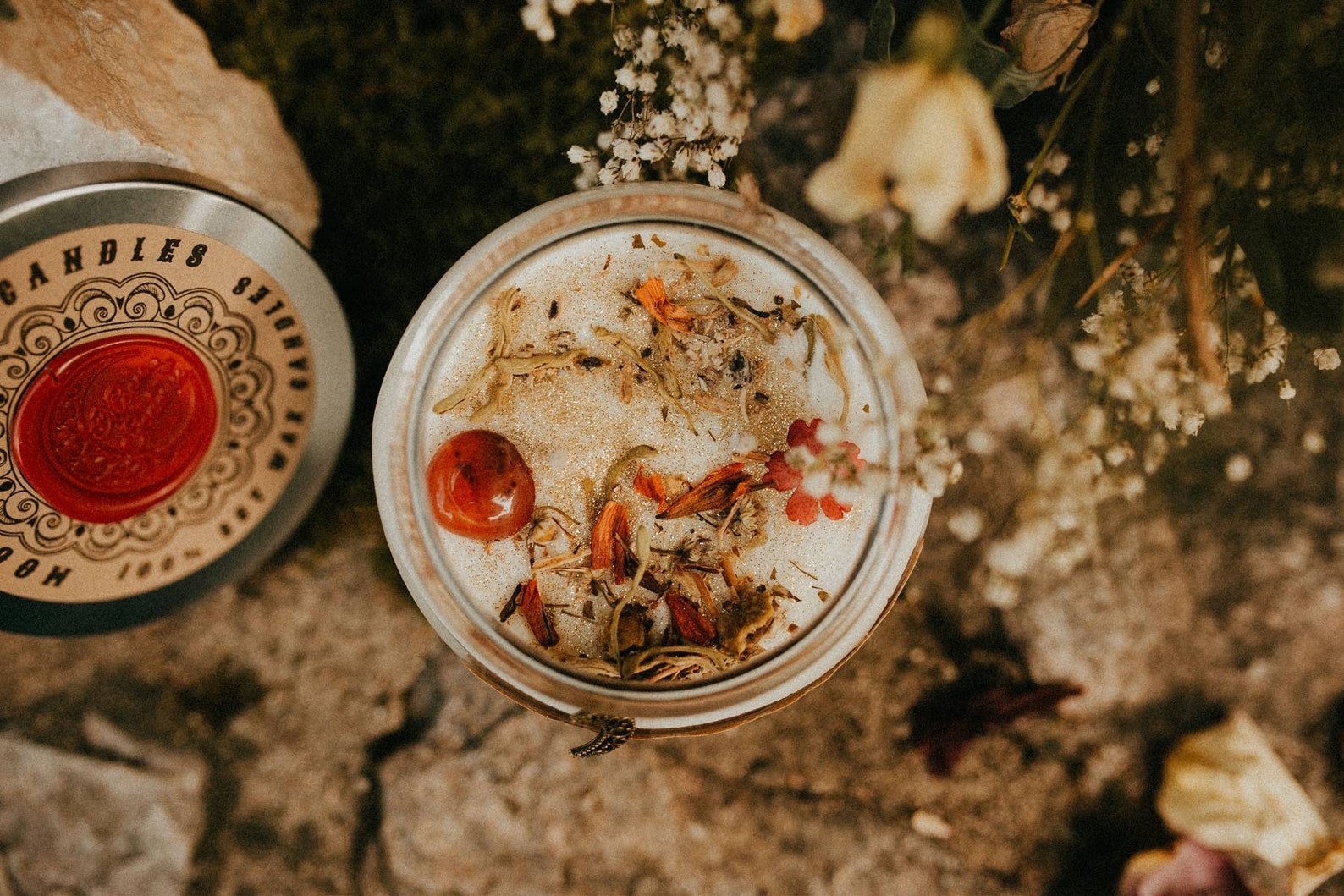 Motivation and Success Candle Crystal Infused Candle | Etsy