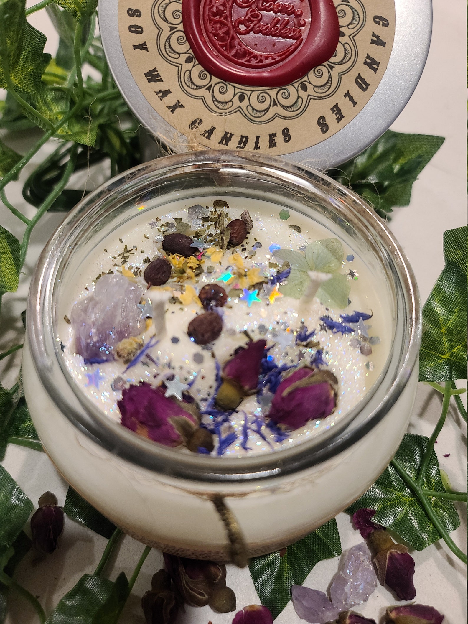 Tranquility Candle - Meditation - Calming Energy - Energy Cleanser ...