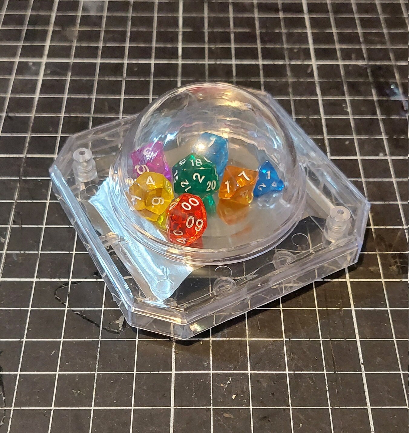 D20 Dice Popper. Full Set RPG Dice. D&D - Etsy