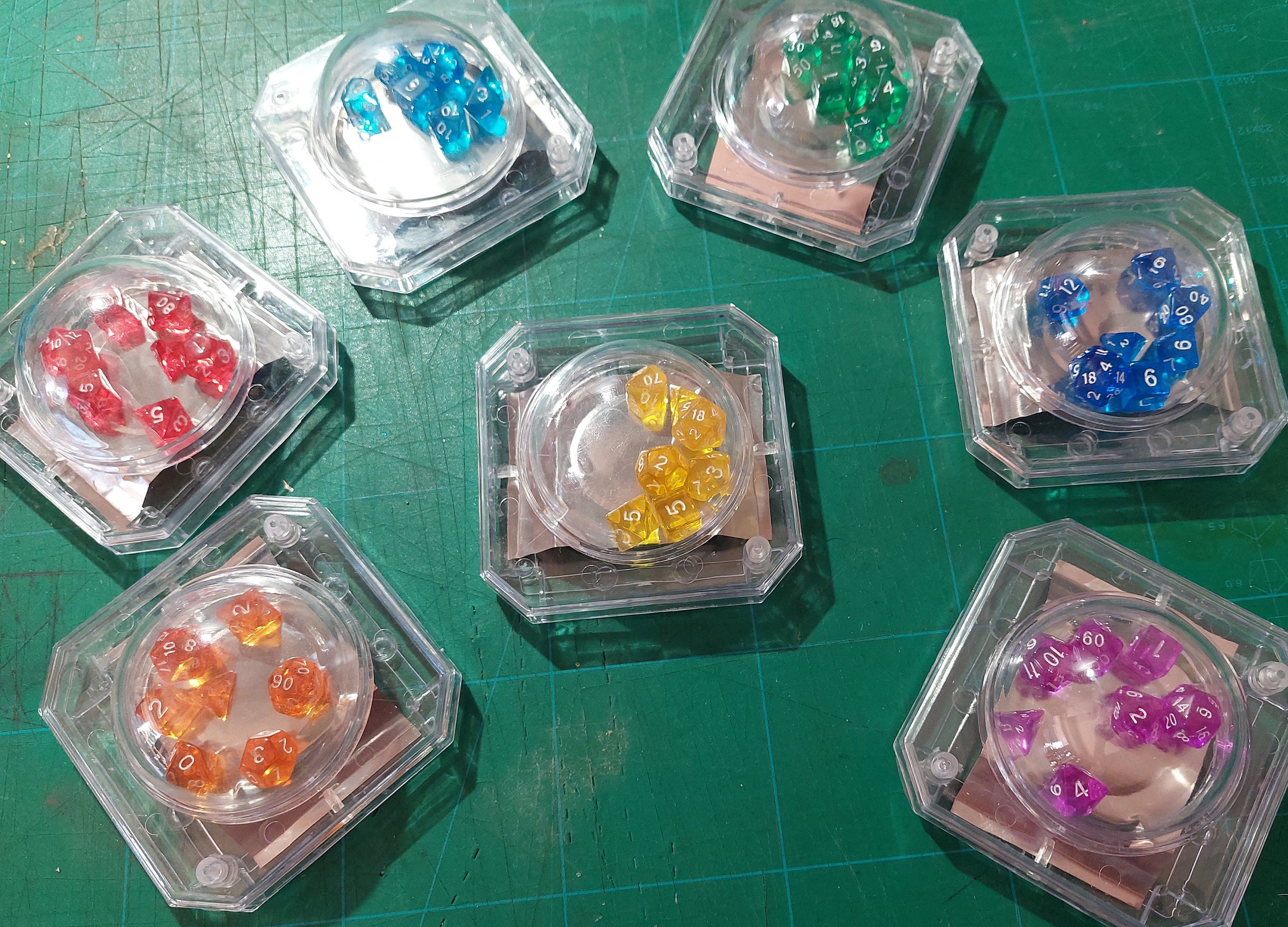 D20 Dice Popper. Full Set RPG Dice. D&D | Etsy