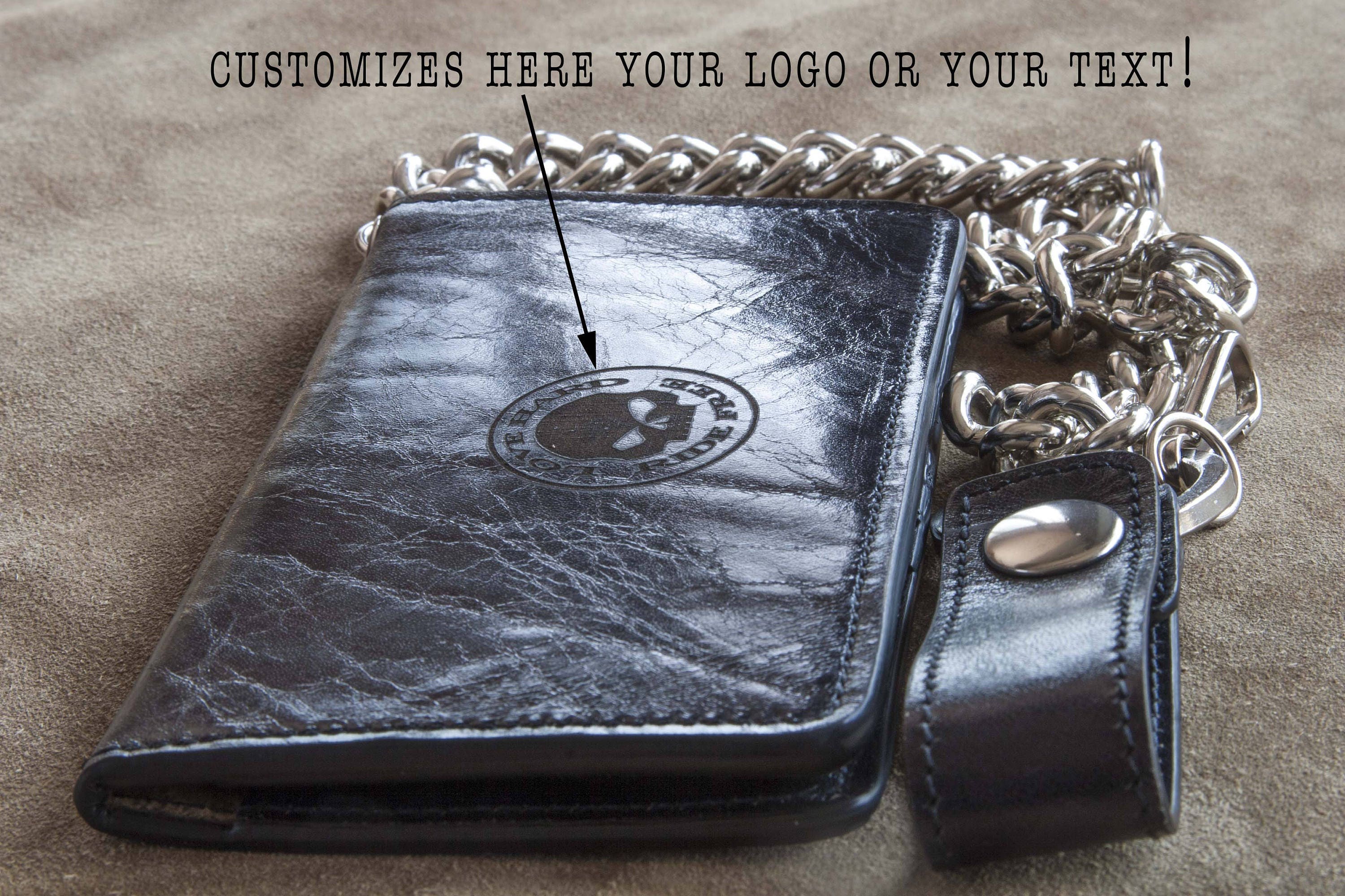 Custom Biker Wallet - Etsy