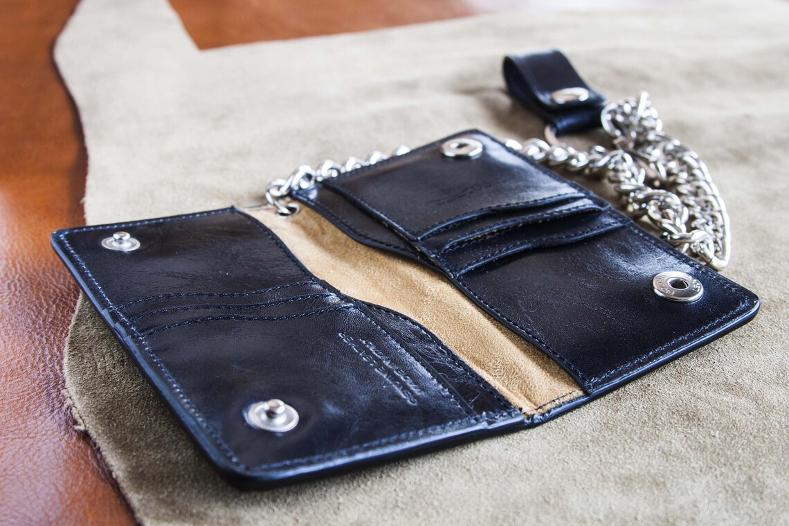 Custom Biker Wallet - Etsy