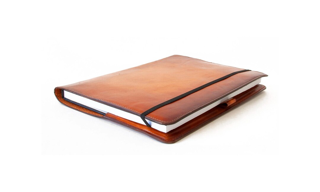 Handmade A4 Leather Sketchbook Journal – Vintage Style Notebook With ...