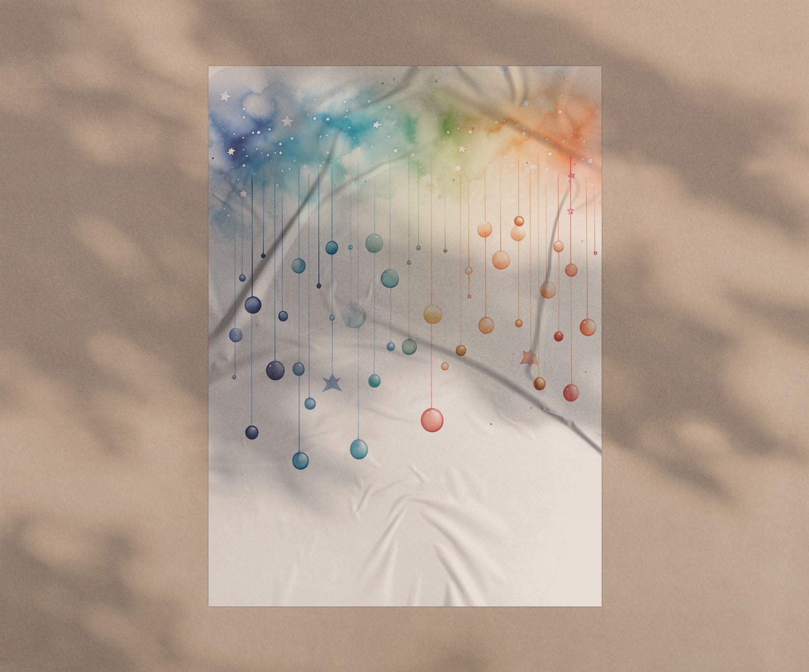 Clipart Rainbow Clouds, Raining, Rain Drops, Watercolor, Hi-res JPEG - Etsy