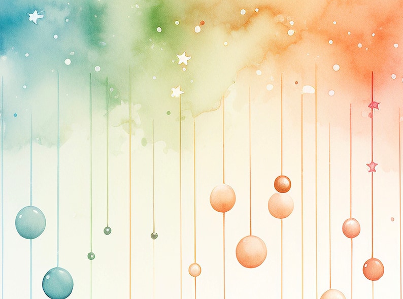 Clipart Rainbow Clouds, Raining, Rain Drops, Watercolor, Hi-res JPEG - Etsy