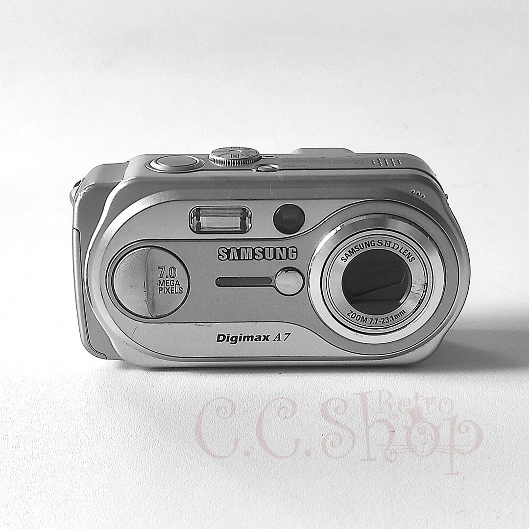 Digital Camera Samsung DIGIMAX A7 Silver 7.0 Mpx - Etsy