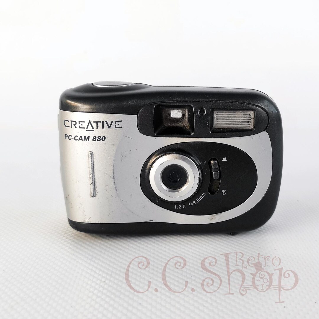 Digital Camera Creative PC-CAM 880 Black 2 Mpx - Etsy