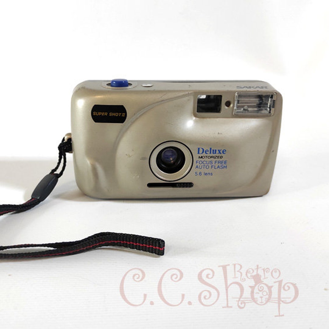 Sakar Super Shot II Vintage Film Camera 35mm Compact Analogue Focus ...
