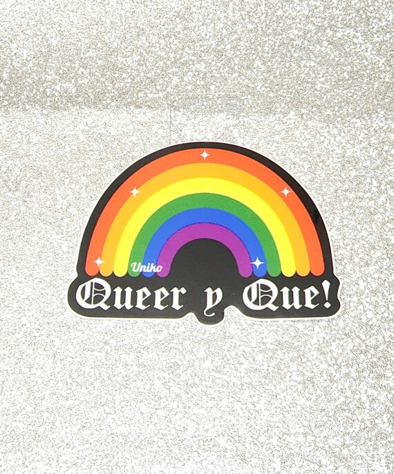 Queer Y Que Vinyl Sticker Free Shipping 3 Inch Sticker Laptop - Etsy