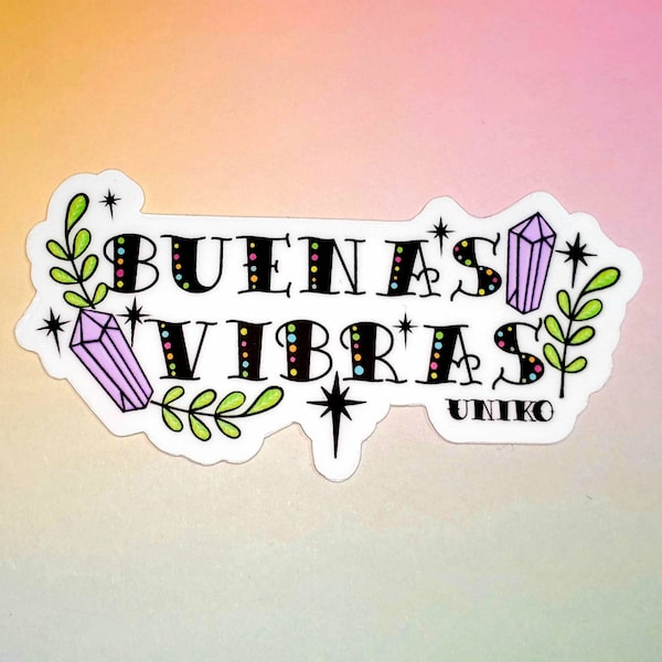 Buenas Vibras - Etsy