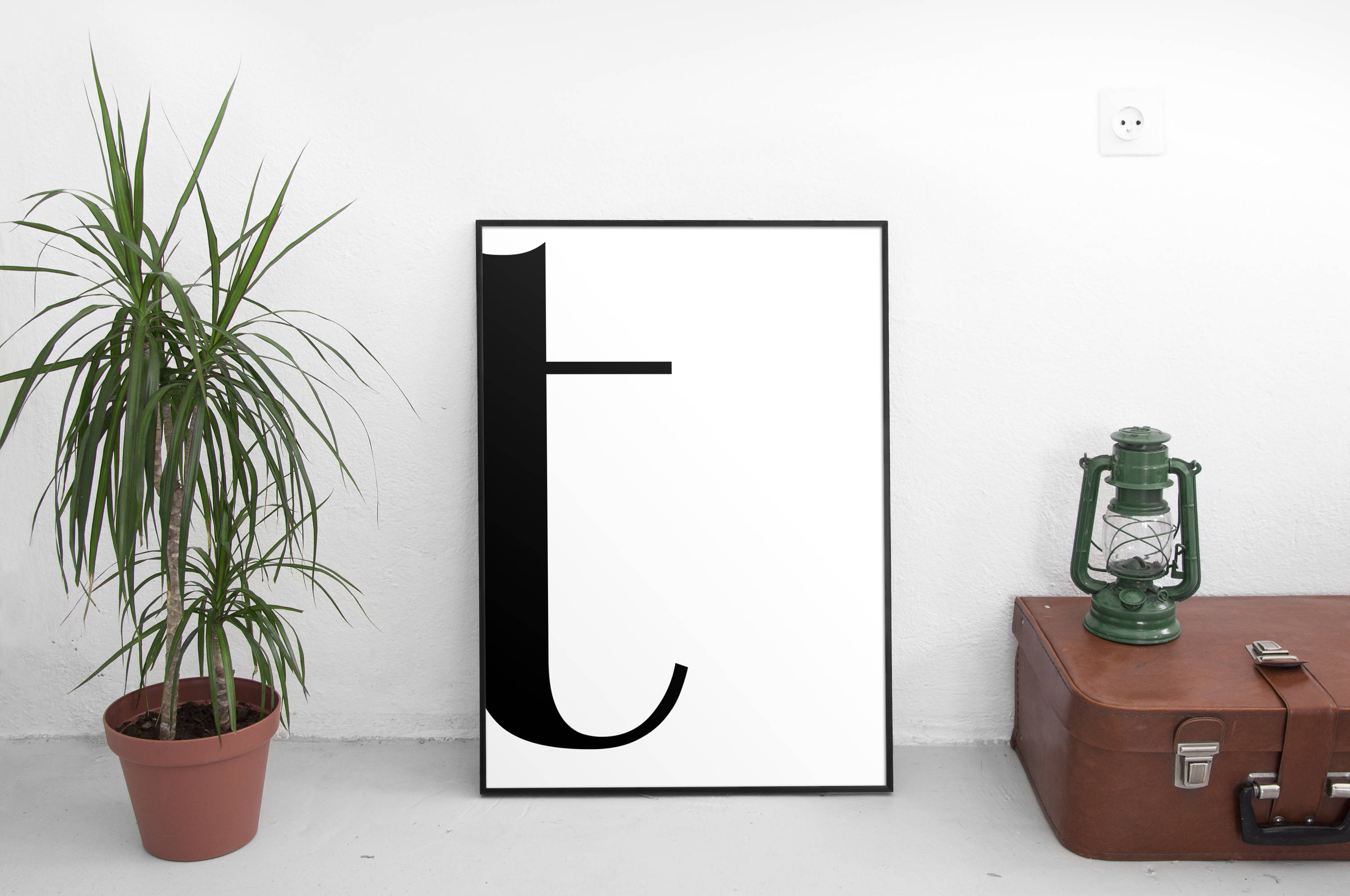 Letter T, T Print, T Poster, Letters Art, Letters Typography, Letter ...