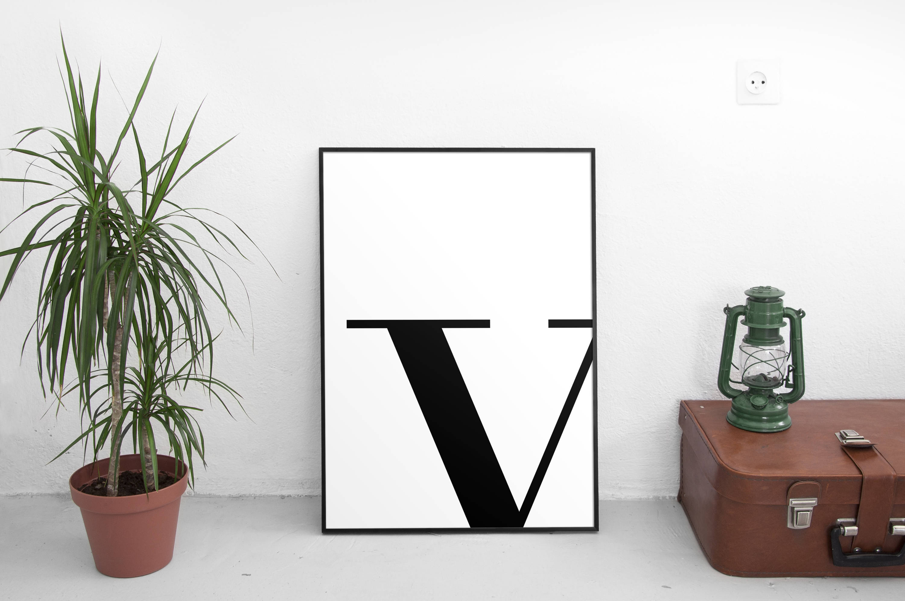 Letter V, V Print, V Poster, Letters Art, Letters Typography, Letter ...