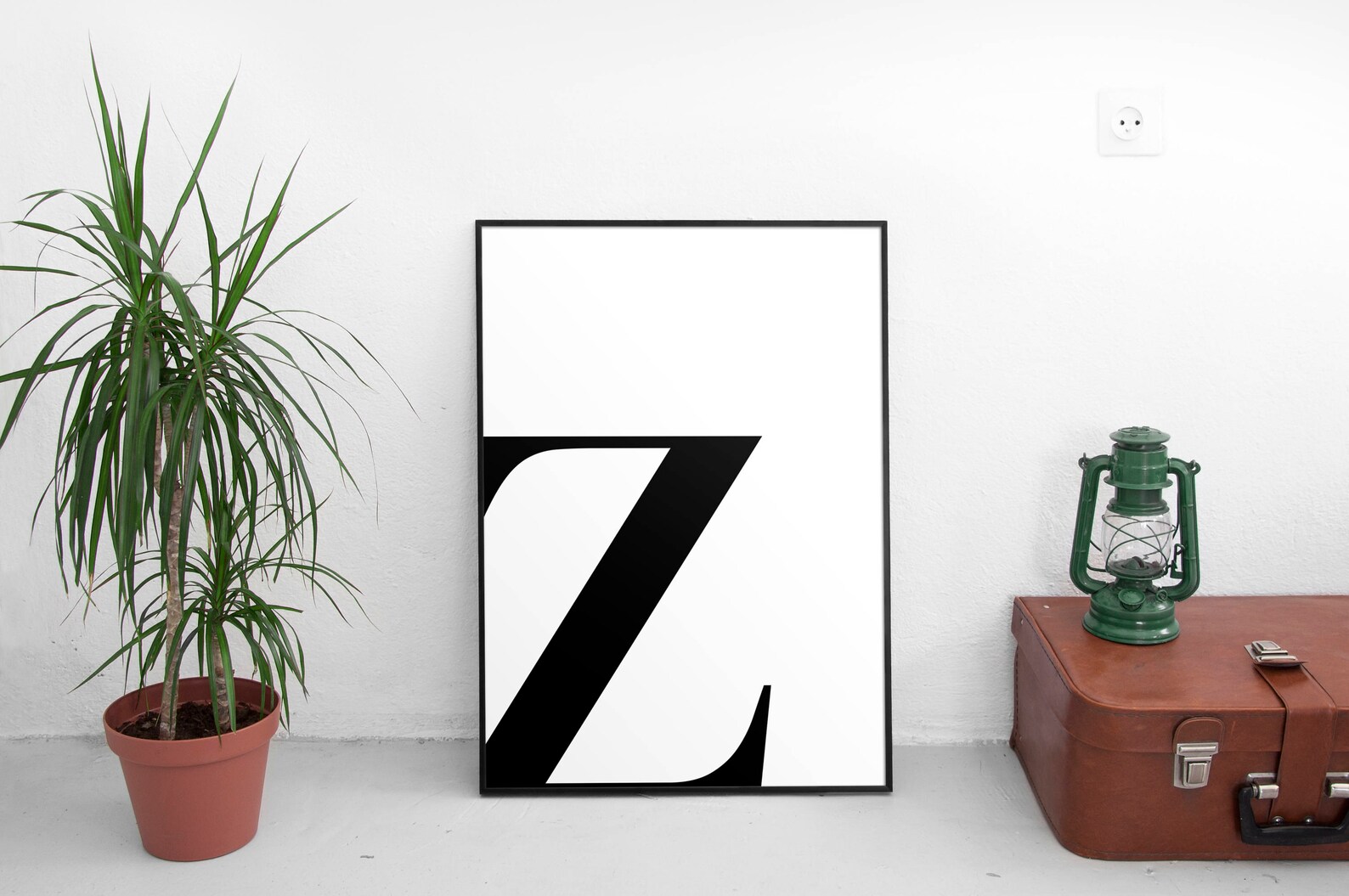 Letter Z, Z Print, Z Poster, Letters Art, Letters Typography, Letter ...