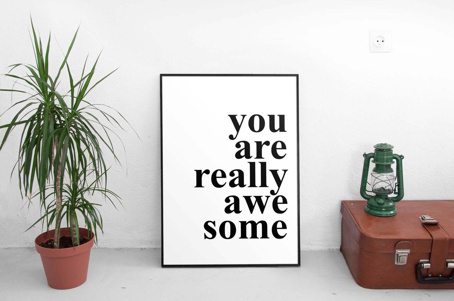 You Are Really Awesome Inspirational Poster Motivational - Etsy