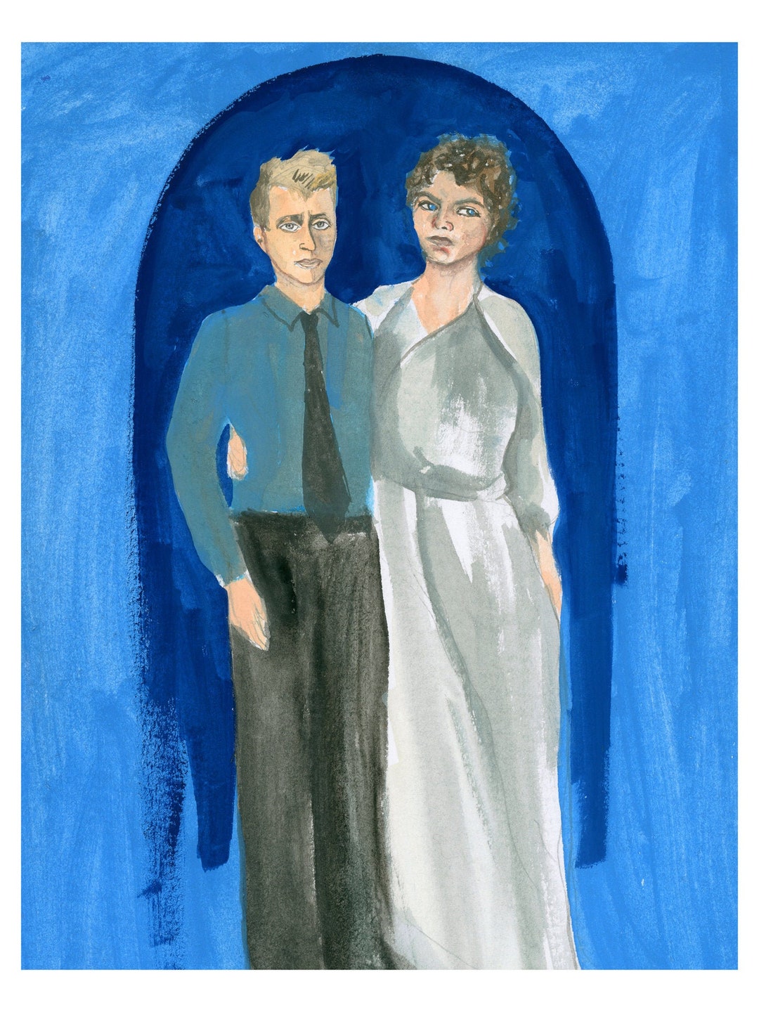 Leslie Feinberg and Minnie Bruce Pratt Print From Womxn Series 9 X 12 ...