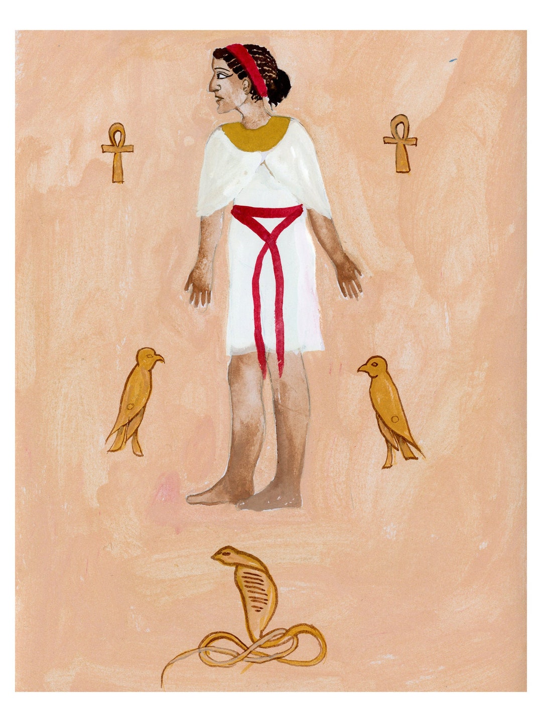Cleopatra Print From Womxn Series 9 X 12 Women Feminist Wall Art Poster ...