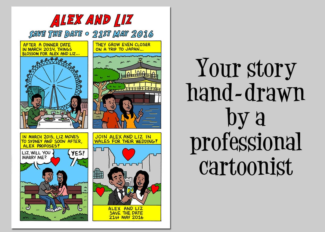 CUSTOM Save the Dates Made to Order - Etsy