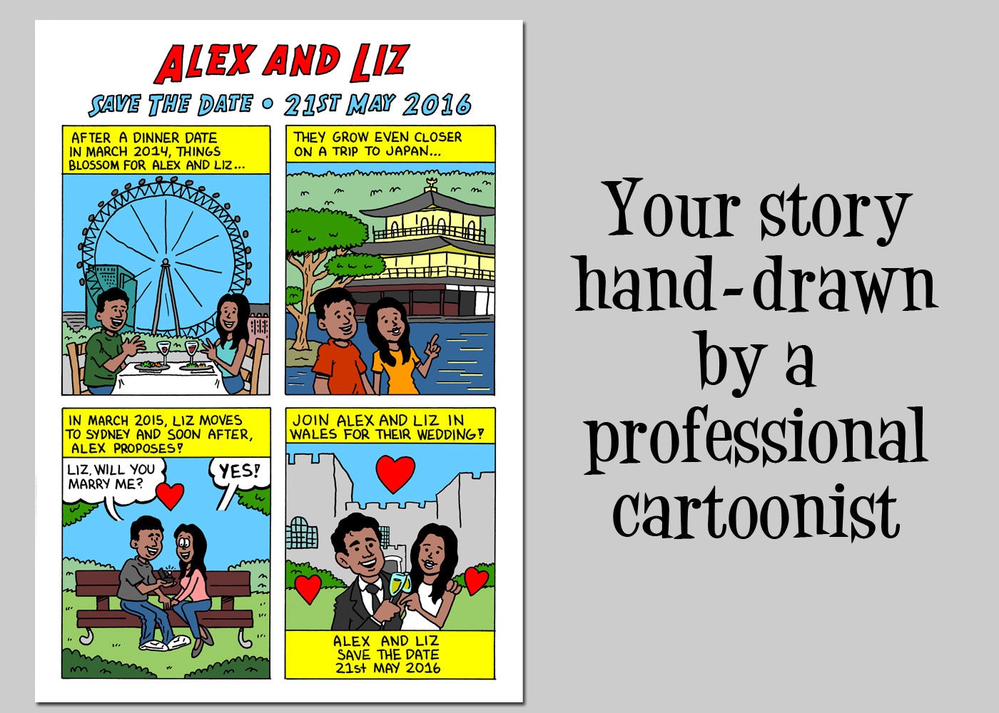 CUSTOM Save the Dates Made to Order - Etsy