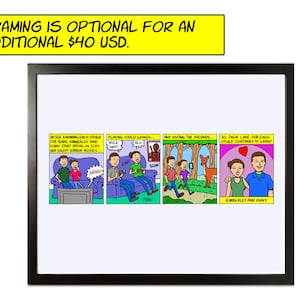 Personalized Comic Strip Made to Order Your Storyline - Etsy