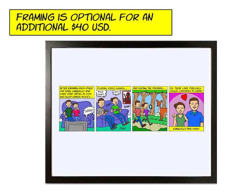 Personalized Comic Strip Made to Order Your Storyline - Etsy