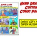 CUSTOM Color Comic Strip Made to Order - Etsy