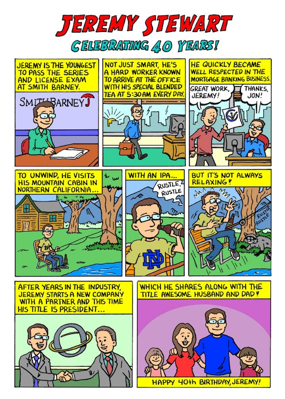 Happy Birthday Work Comic