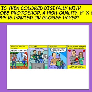 Personalized Comic Strip Made to Order - Your Storyline - Etsy