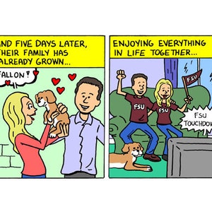 Personalized Comic Strip Made to Order - Your Storyline - Etsy