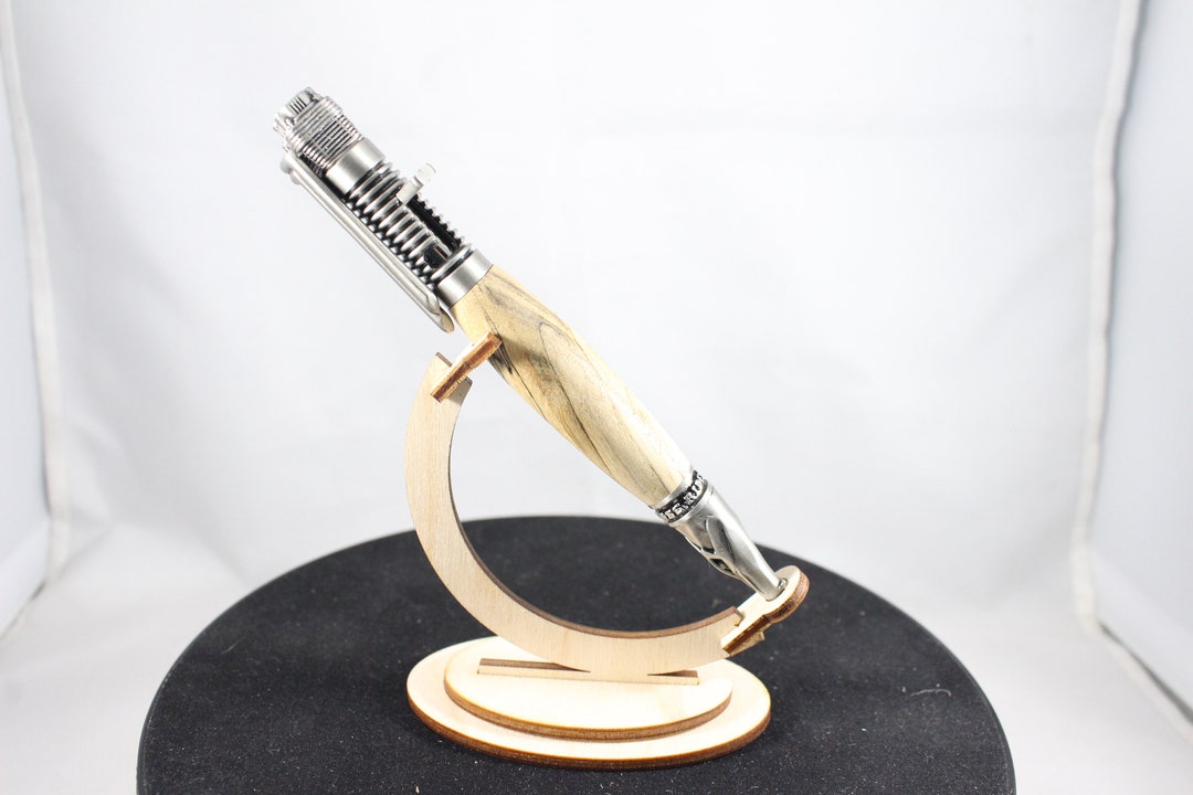 Motorcycle Pen - White Stabilized Wood - Etsy