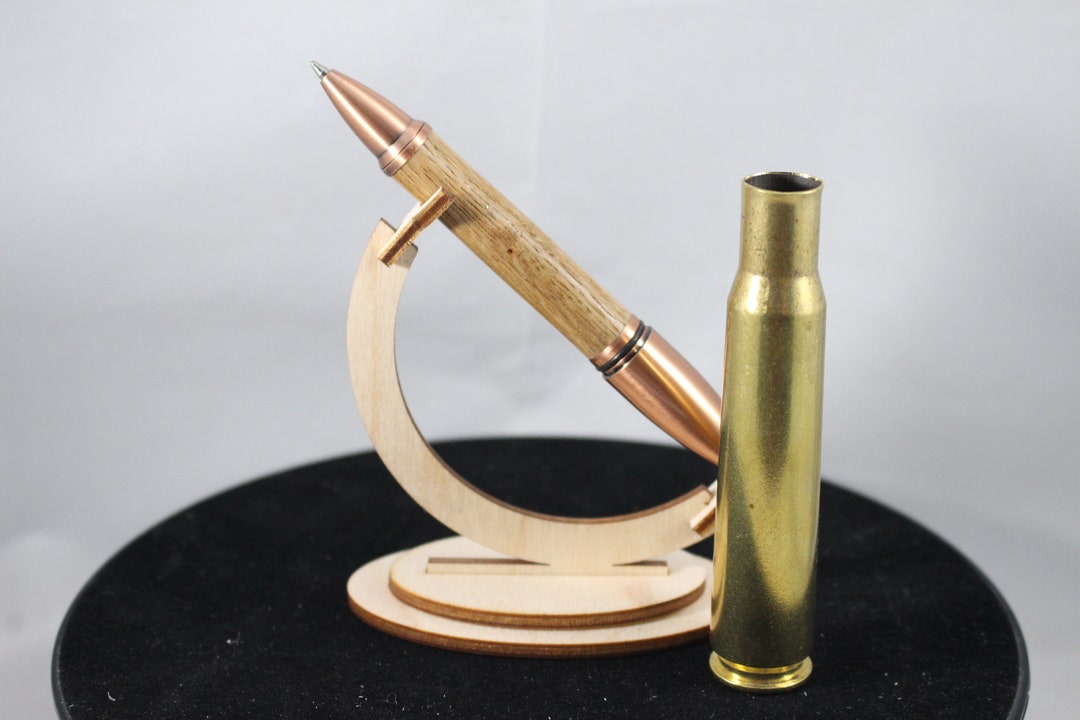 50 Cal Pen - Whiskey Barrel Wood - Etsy
