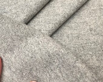 Grey Tweed Fabric | Etsy