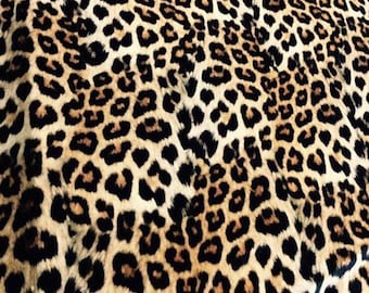 Leopard fabric | Etsy