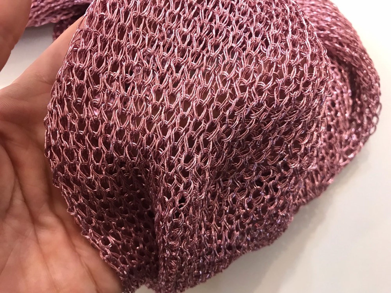 Chain mail fabric/cosplay fabric/chain armor fabric for | Etsy