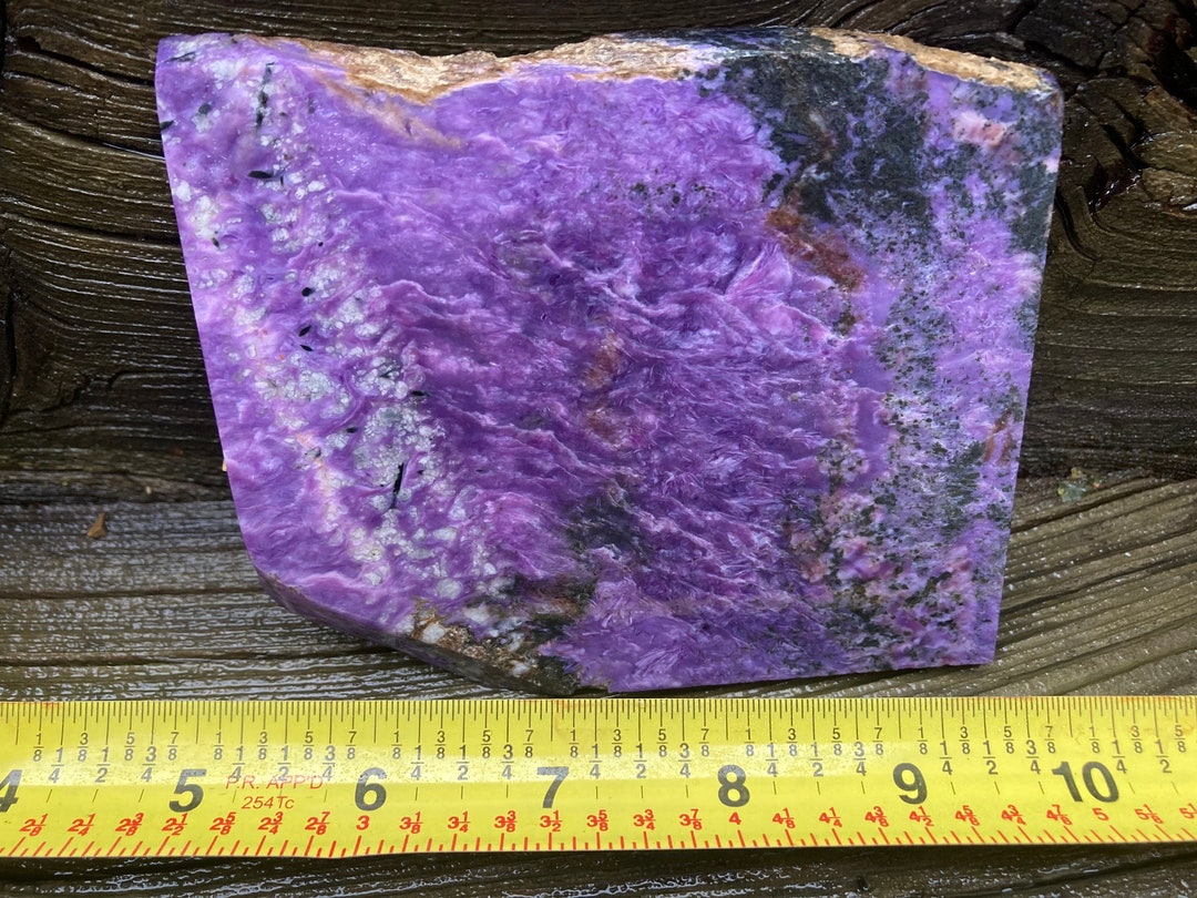 AAA Charoite Lapidary Rough Slab - Etsy