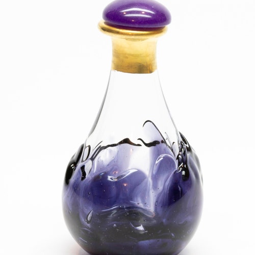 Blue Marble Tear Bottle - Etsy