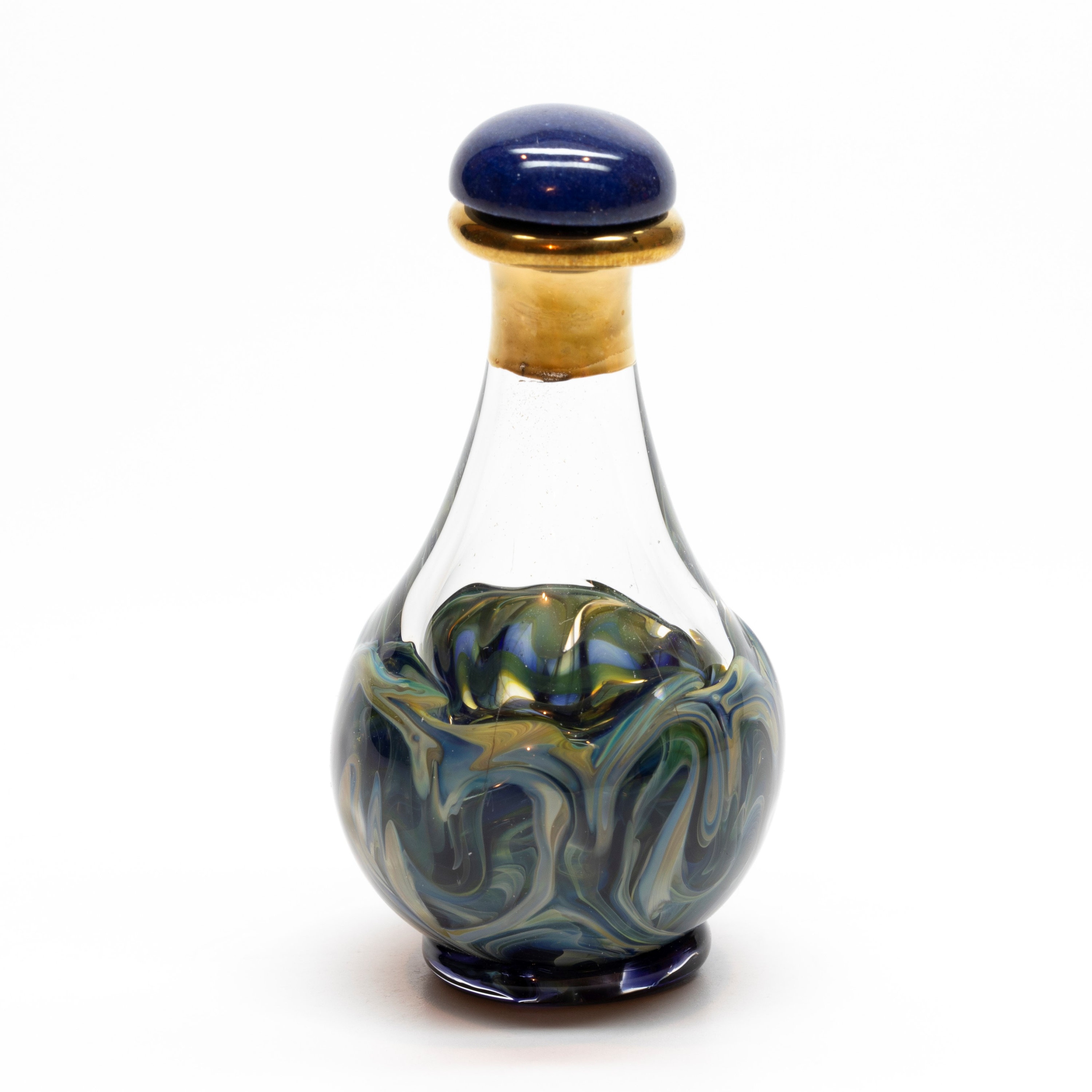 Blue Marble Tear Bottle - Etsy