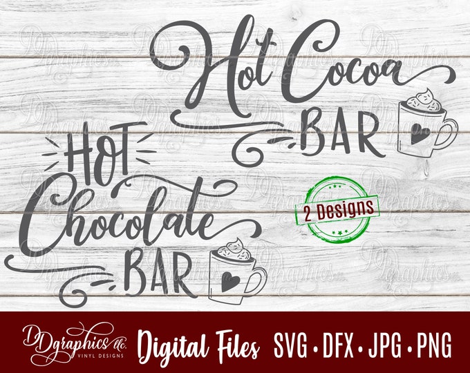 Hot Chocolate SVG Bundle, Hot Chocolate Lover Svg, Hot Chocolate Saying ...