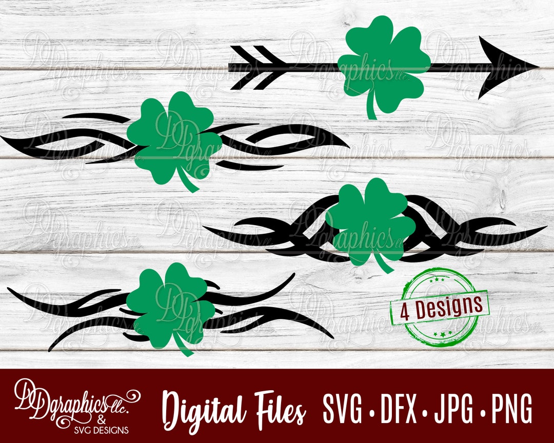 Tribal Shamrock / Arrow Shamrock / St. Patricks Day / SVG - Etsy