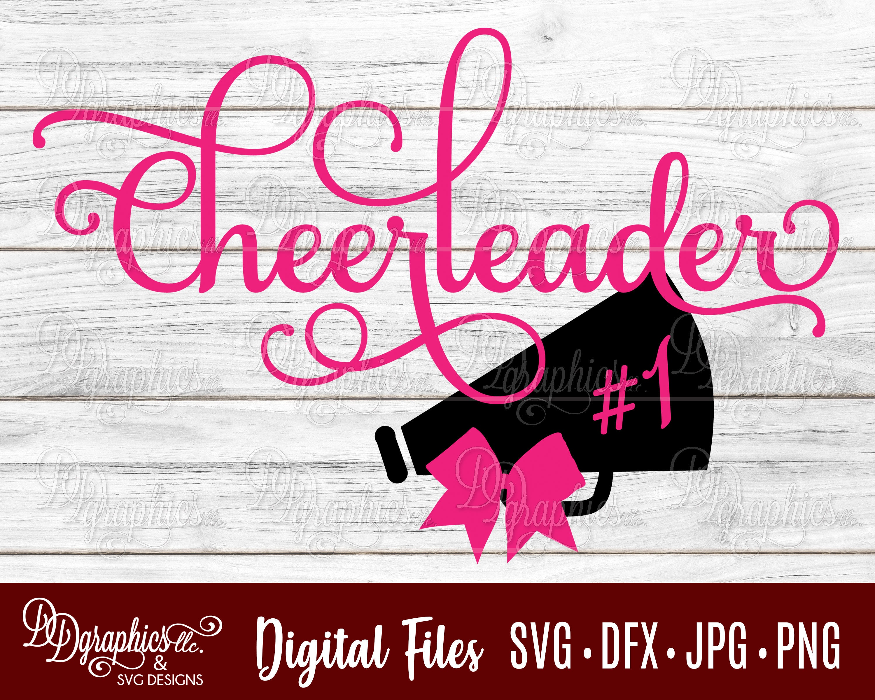 Cheerleader SVG/ Cheer SVG / Cheerleader SVG / Cheerleading / | Etsy