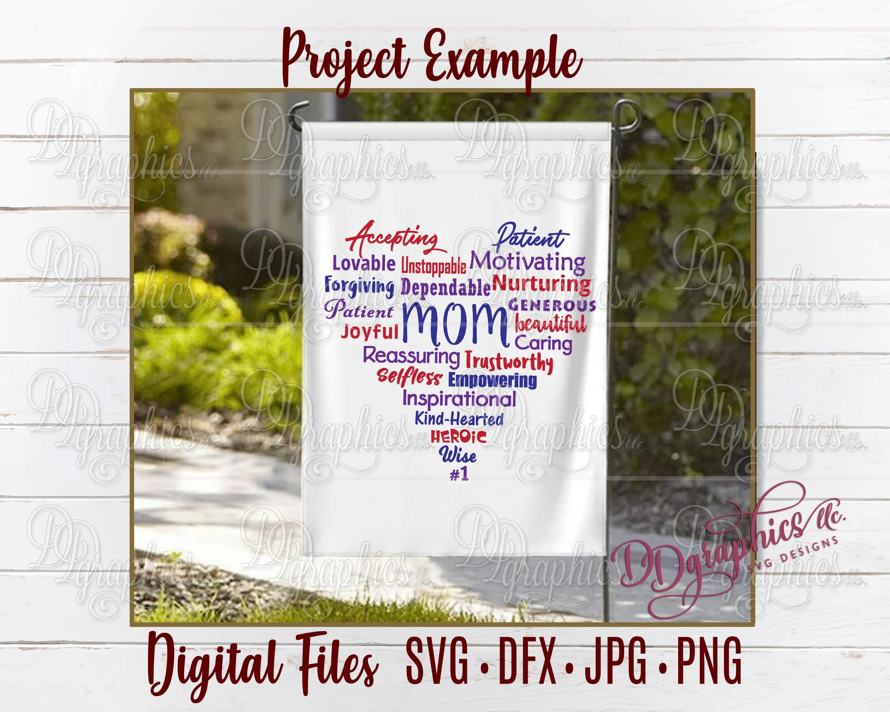 Mom Subway Art Heart SVG, Mothers Day Gift, Jpg Dxf Png Digital Files ...