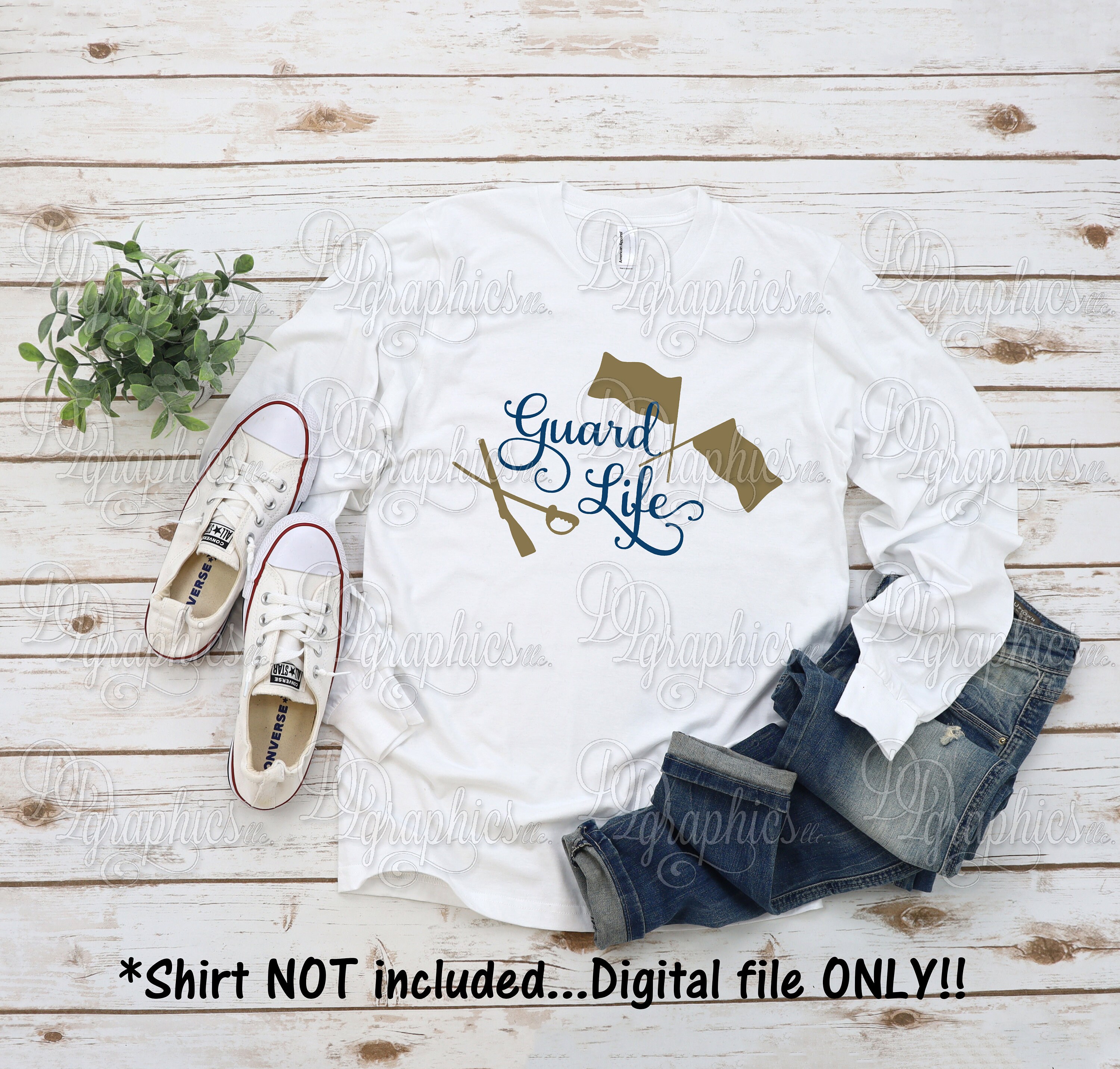 Color Guard SVG / Guard Life SVG / Flags / Rifle / Saber / - Etsy